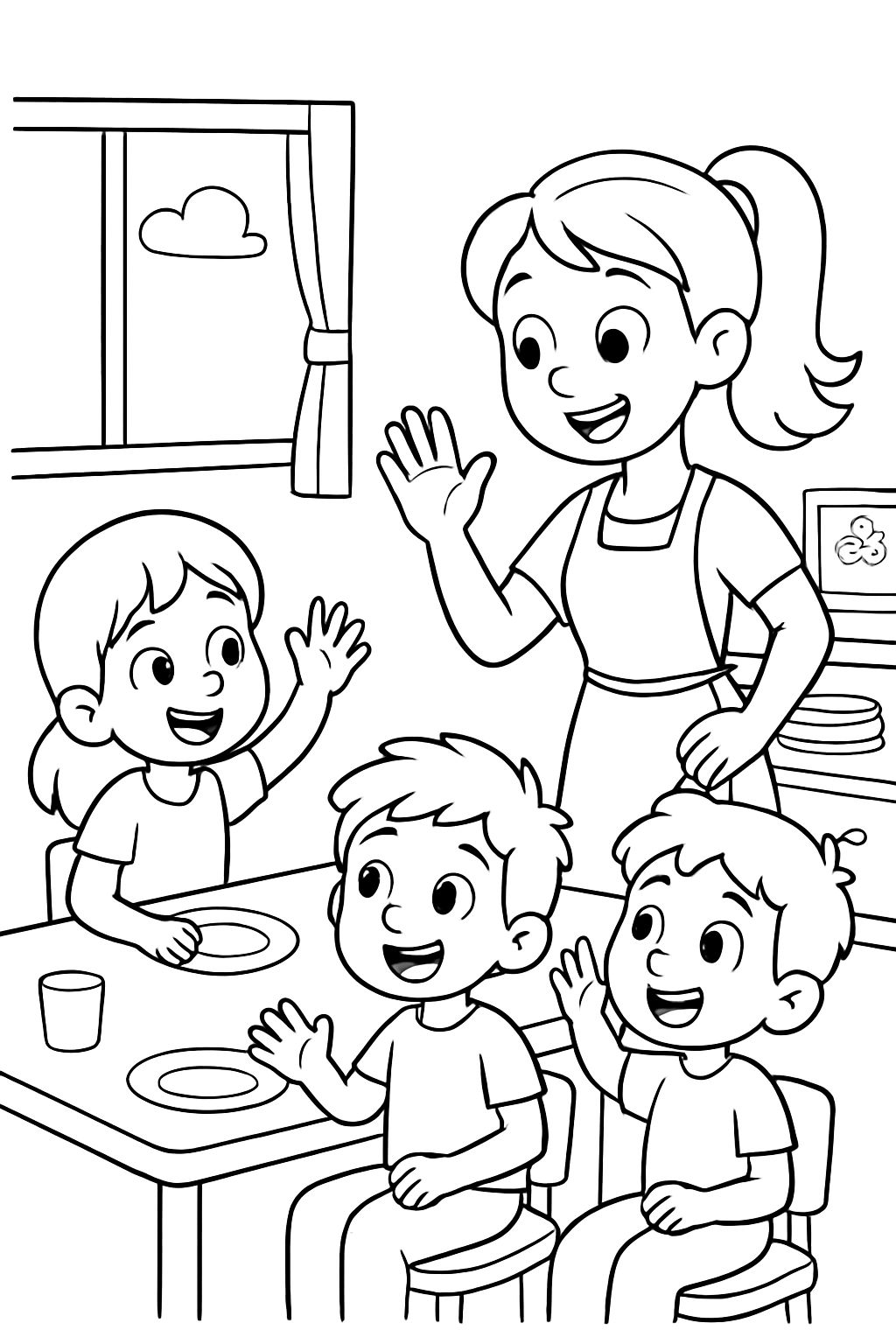 'permission' Coloring Pages | bubbely