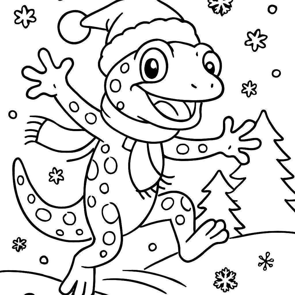 Salamander Coloring Pages Free Printable [2025]