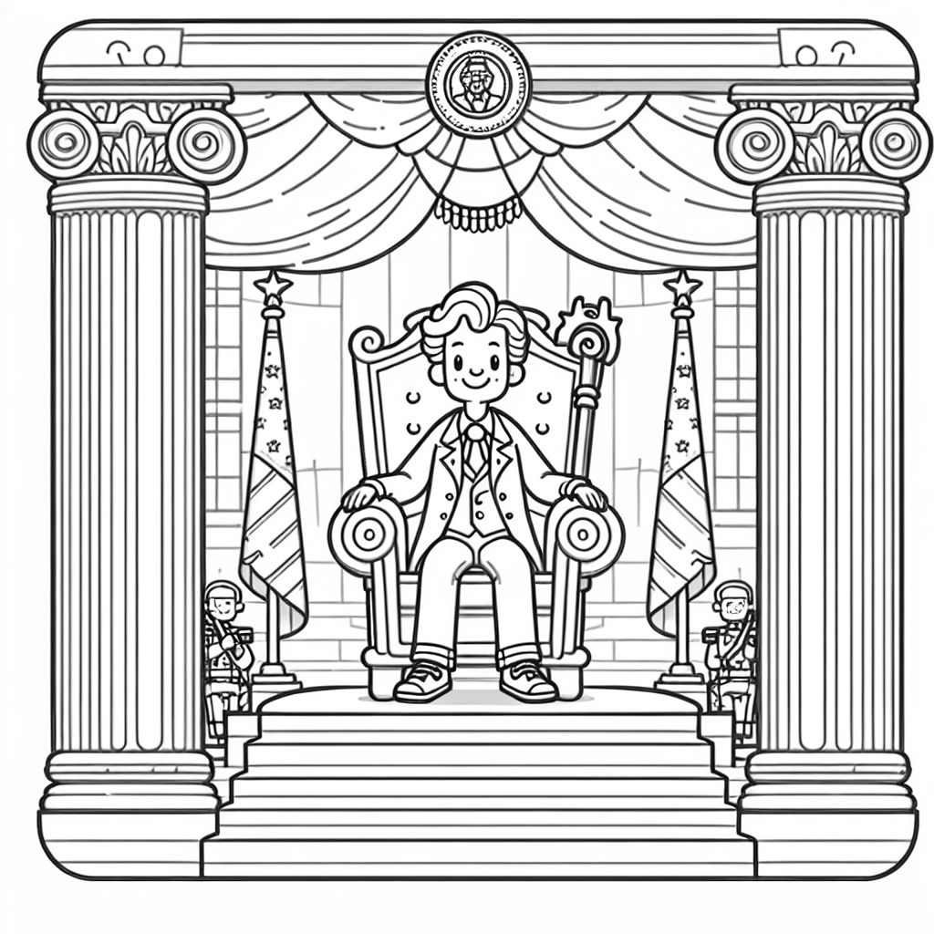 Throne Room Coloring Pages [2025]