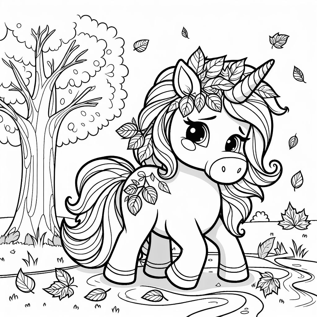 Beautiful Autumn and Fall Coloring Pages | Free for Kids