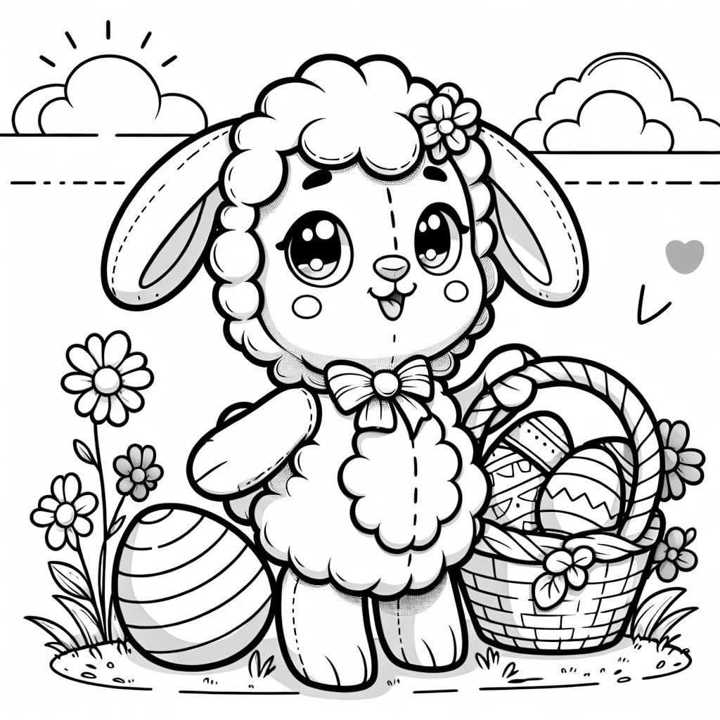 Kids Easter Coloring Pages Free Printable Easter Bunny Coloring Pages