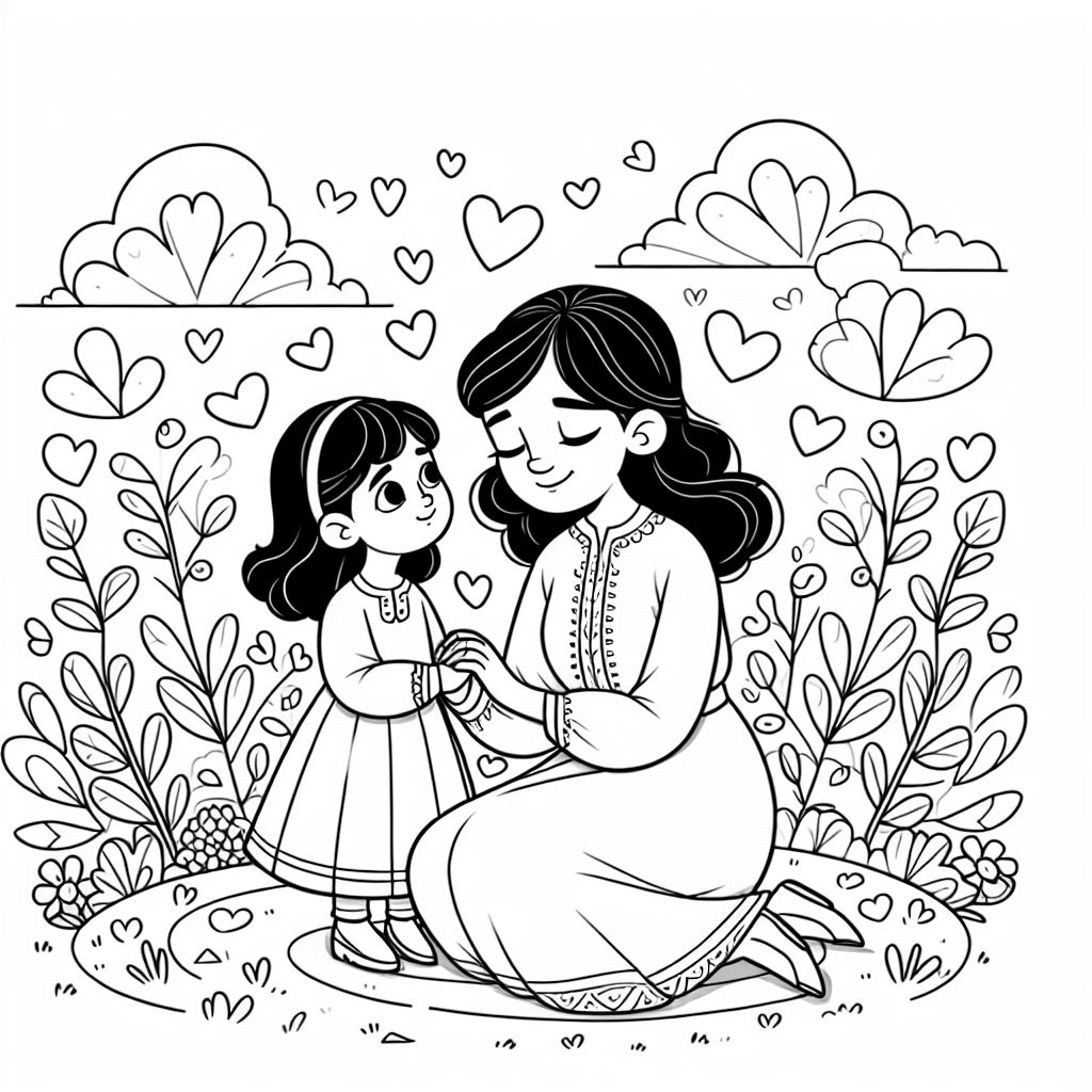 Daughter Coloring Pages [2025]