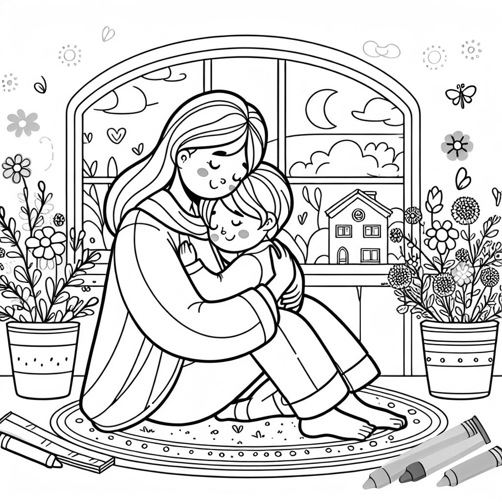 Dibujos Para Colorear De Mamá