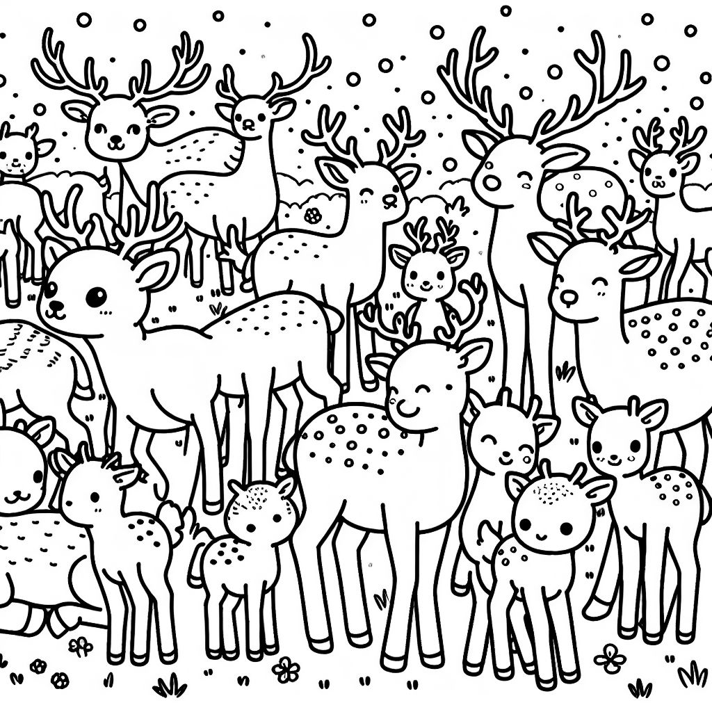 'herd' Coloring Pages | bubbely