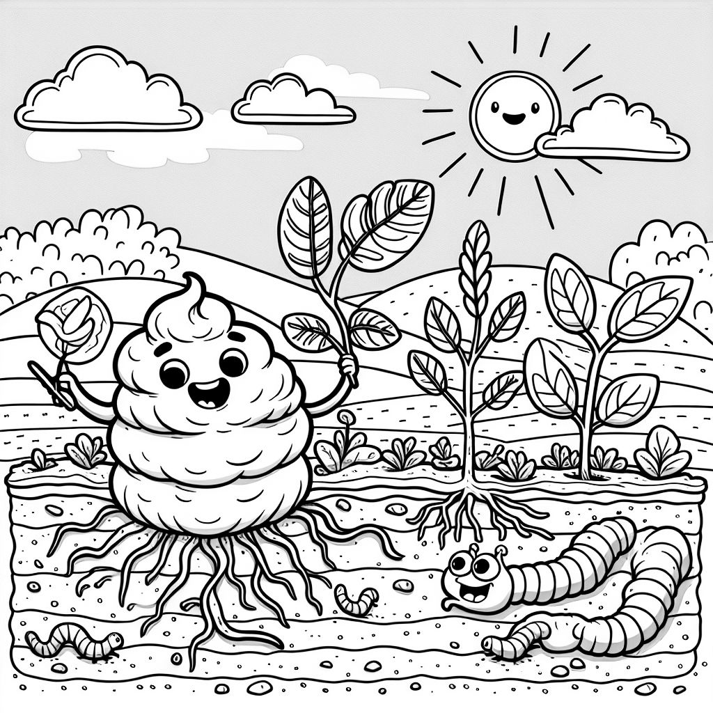 'Humus' Coloring Pages | bubbely