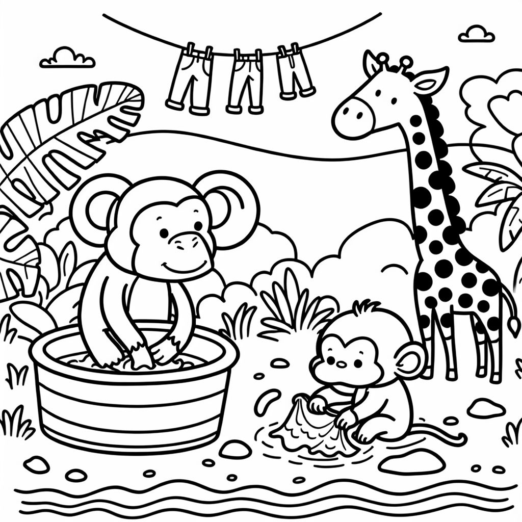 Bubbely - Personalized Coloring Pages