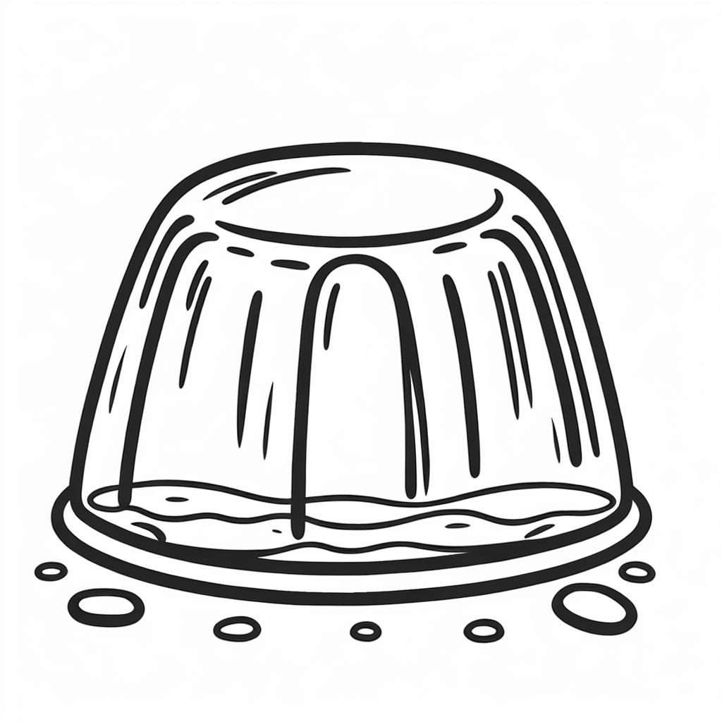 'jello' Coloring Pages | bubbely