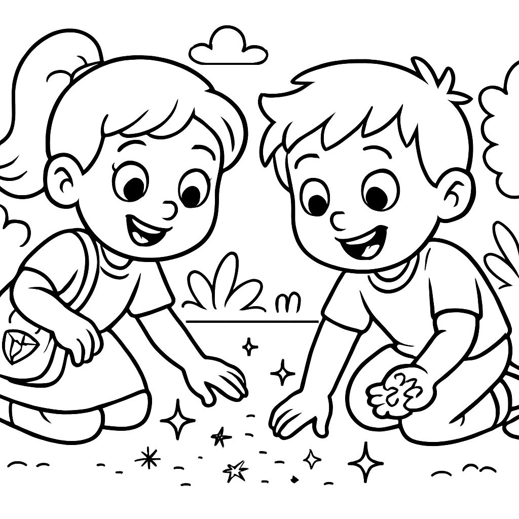 'Outline' Coloring Pages | bubbely